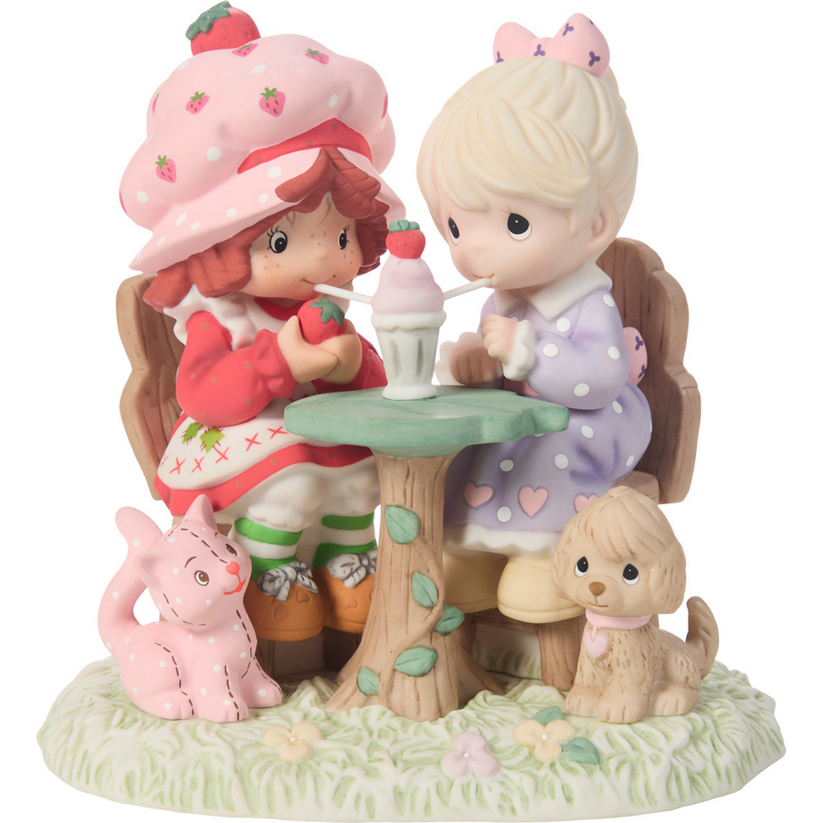 Berry Best Friends Strawberry Shortcake Precious Moments Figurine ...